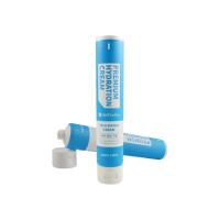 China cosmetic packaging empty cream lotion 10g 30g 50g 100g plastic PE soft tube with pp screw cap for sale