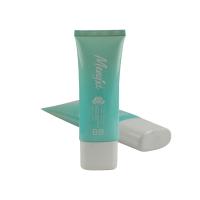 China custom logo eco oem body lotion private label flat plastic cosmetic squeeze soft touch tubes for cosmetic for sale