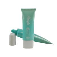 China custom logo eco oem body lotion private label flat plastic cosmetic squeeze soft touch tubes for cosmetic for sale