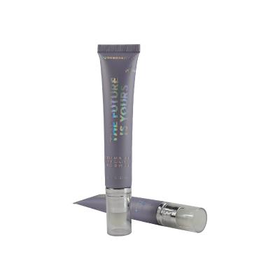 China Wholesale New style 2 in 1 make up Plastic tube with mirror flip lid for BB cream foundation for sale