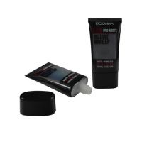 China Cosmetic Oval Tube Flat PE Tube Cosmetic Packaging For Makeup BB Cream Sunscreen Tube for sale