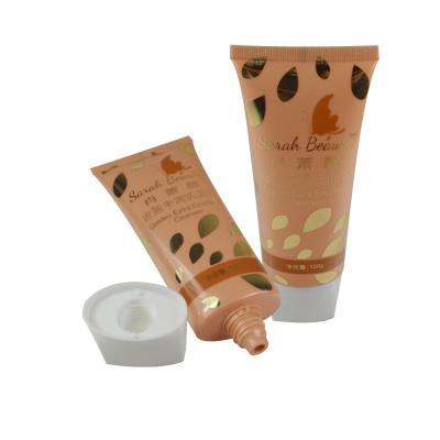 China Custom hotel empty squeeze shampoo shower gel body lotion cosmetic tubes packaging plastic soft tube for sale