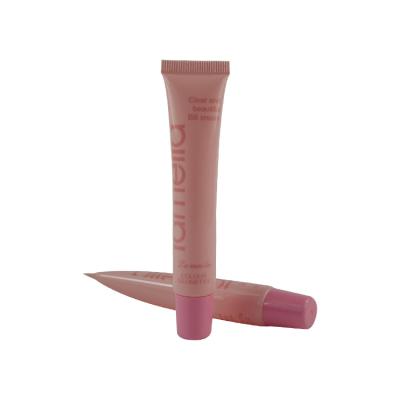 China High quality custom PE plastic cosmetic container packaging soft tube for facial cleaner/lotion with flip lid for sale