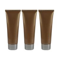 China Custom eco-friendly cosmetic cream tubes skincare squeeze plastic tube packaging with screw cap for sale