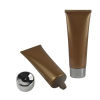 China Custom eco-friendly cosmetic cream tubes skincare squeeze plastic tube packaging with screw cap for sale