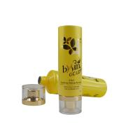 China Bath Gel Lotion Cream Tubes Custom Eco-friendly Cosmetic Tube Packaging with Flip Top Cap for sale