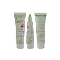 China empty plastic tube with flip top cap, face wash cream soft tubes packaging for cosmetics for sale