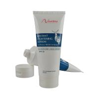 China custom logo OEM luxury eco friendly soft hand cream squeeze tube with an octagon lid for sale