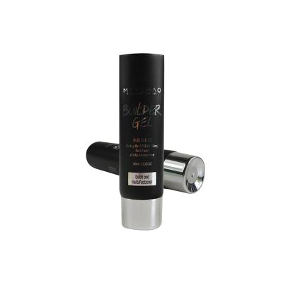China Packaging White Transparent Plastic Tube Container Hotel Shampoo Lotion Squeeze Tube Cosmetic soft Tube for sale