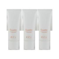 China Cheap Custom PE plastic white cosmetic soft tube Hot stamping clear tubes for facial cleanser for sale