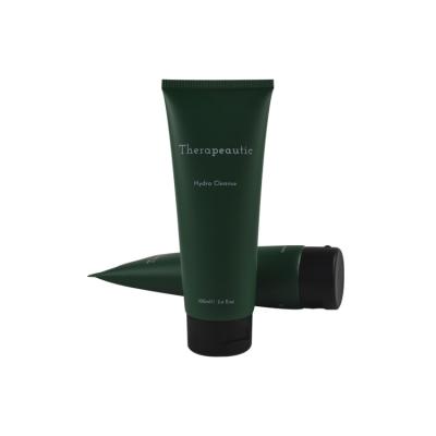 China Custom Empty Plastic PE Body Lotion Soft Cosmetic Hand Cream Packaging Squeeze Tube With Flip-top Cover for sale