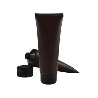 China empty pe plastic cosmetic skincare lotion sunscreen squeeze tube packaging with flip top cap for sale