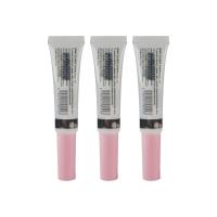 China Flat Cosmetic Plastic Tube Sunscreen Packaging Cream Face Lotion Squeeze Tube with Screw flip Cap for sale