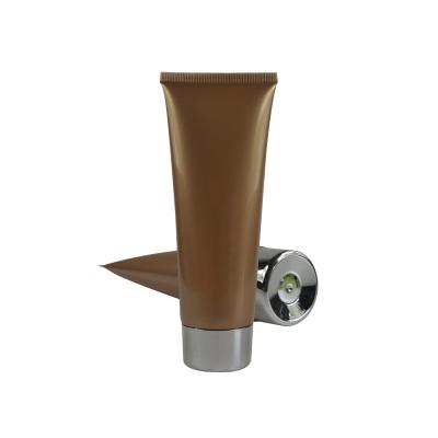 China Shampoo Cleanser Body Lotion Face Cream Cosmetic Tube Packaging Plastic Squeeze Tube With Flip Lid for sale