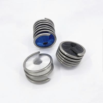 China Internal Spring Nylon Spiral Brush for Rope Cleaning - 0.4mm Filament Diameter with Customizable Sizes for sale