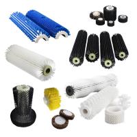 China Custom Nylon Conveyor Industrial Brushes for Dusting and Polishing - Multiple Materials and Custom Sizes for sale