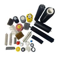 China Custom Nylon Conveyor Industrial Brushes for Dusting and Polishing - Multiple Materials and Custom Sizes for sale