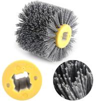 China Industrial Abrasive Nylon Wheel Brush 120x100x19mm with TUV Certification for Decontamination and Polishing for sale