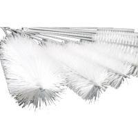 China Custom Cylinder Steel Wire Tube Brush with 50mm Nylon Head - Flexible Industrial Cleaning Tool for Pipes and Containers for sale