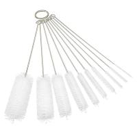 China Custom Cylinder Steel Wire Tube Brush with 50mm Nylon Head - Flexible Industrial Cleaning Tool for Pipes and Containers for sale