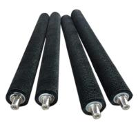 China Spiral Round Conveyor Cylinder Brushes - Custom Sizes 50-500mm with Nylon/Steel Wire Options for Industrial Cleaning for sale