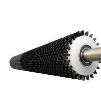 China Cylindrical Unpowered Web Spreader Roller Brush - 80% Machine Wash Applications with Custom PP/PA/Nylon Materials for sale