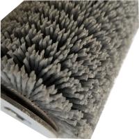 China ODM Cylinder Wire Industrial Nylon Roller Brush 120x100x19mm with Abrasive Grit Options 80# to 600# for Surface Treatment for sale