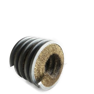 China Customized Inwards Winding Spiral Coil Spring Brush with Copper Wire - 25mm Minimum OD, Industrial Grade for sale