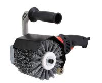 China Nylon Abrasive Roller Brush Wheel 120×100×19mm for Woodgrain Grinding and Polishing at 3000 RPM for sale