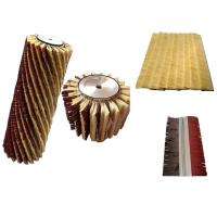 China Industrial Sanding Brush Wheel 150-425mm Diameter with 40-800 Grit for Wood Metal Plastic Surface Finishing for sale
