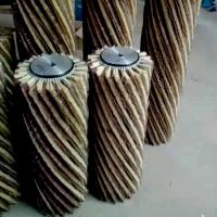 China Industrial Sanding Brush Wheel 150-425mm Diameter with 40-800 Grit for Wood Metal Plastic Surface Finishing for sale
