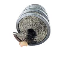 China Galvanized Metal Spiral Coil Spring Brush Roller 25mm OD for Industrial Polishing and Descaling for sale
