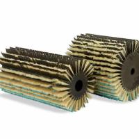 China Custom Sisal Sandpaper Sanding Brush Roller 150-425mm Diameter For Wood Metal Polishing for sale