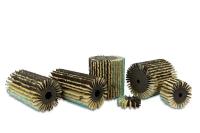 China Custom Sisal Sandpaper Sanding Brush Roller 150-425mm Diameter For Wood Metal Polishing for sale