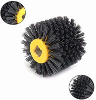China Cylinder Grinding Wire Roller Brush 120×100×19mm for Wood Floor Polishing at 3000 RPM for sale