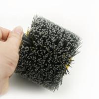 China Cylinder Grinding Wire Roller Brush 120×100×19mm for Wood Floor Polishing at 3000 RPM for sale