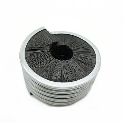 China Customized Inside Helical Coil Spring Brush for Rope Cleaning | 0.4mm Filament Diameter | Stainless Steel Base for sale