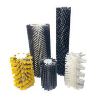 China Custom Cylindrical Nylon Brush Industrial Rotary Brushes with 5,325.6 sqm Production Facility and ISO 9001 Certification for sale