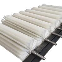 China Custom Cylindrical Nylon Brush Industrial Rotary Brushes with 5,325.6 sqm Production Facility and ISO 9001 Certification for sale