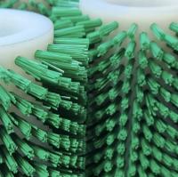 China Custom Cylindrical Nylon Brush Industrial Rotary Brushes with 5,325.6 sqm Production Facility and ISO 9001 Certification for sale