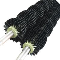 China Oyster Conveyor Cleaning Brush Roller - Customizable 80% Industry Coverage with PP/PA/Nylon Materials for sale