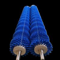 China Oyster Conveyor Cleaning Brush Roller - Customizable 80% Industry Coverage with PP/PA/Nylon Materials for sale