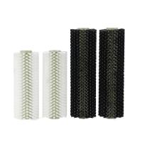 China Black Nylon Industrial Cylindrical Brush Roller for Cleaning - Custom Sizes with 5,325.6 sqm Manufacturing Facility for sale