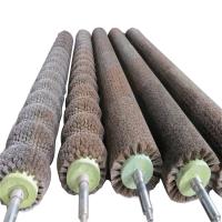 China RITONG Custom Industrial Conveyor Cleaning Cylinder Brushes - Nylon/PP Materials with 4800m Daily Production Capacity for sale