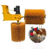 China TUV Certified Dairy Farm Cattle Cow Scratching Brush Roller - Customizable Nylon Bristles for Improved Milk Production for sale