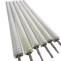 China TUV Industrial Nylon Roller Cleaning Brush Rotating Cylindrical - Custom Sizes 50-500mm with Multiple Material Options for sale