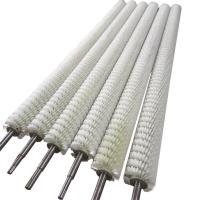 China OEM Industrial Roller Brushes For Vegetable Washing 100mm - Custom Nylon & Steel Wire Options for sale