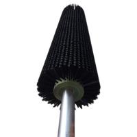 China Custom Metal Industrial Rotary Brushes for Potato Peeling and Vegetable Washing - Multiple Wire Diameters and Sizes Available for sale
