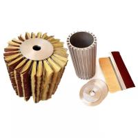 China Industrial Sisal Sandpaper Roller Brush for Wood Furniture - 2.5-10cm Width with 80-600 Grit Options for sale