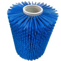 China Cylindrical Cattle Scratch Brush 400-1000mm for Ranch Use with PP/Nylon Bristles and Custom Sizing Options for sale